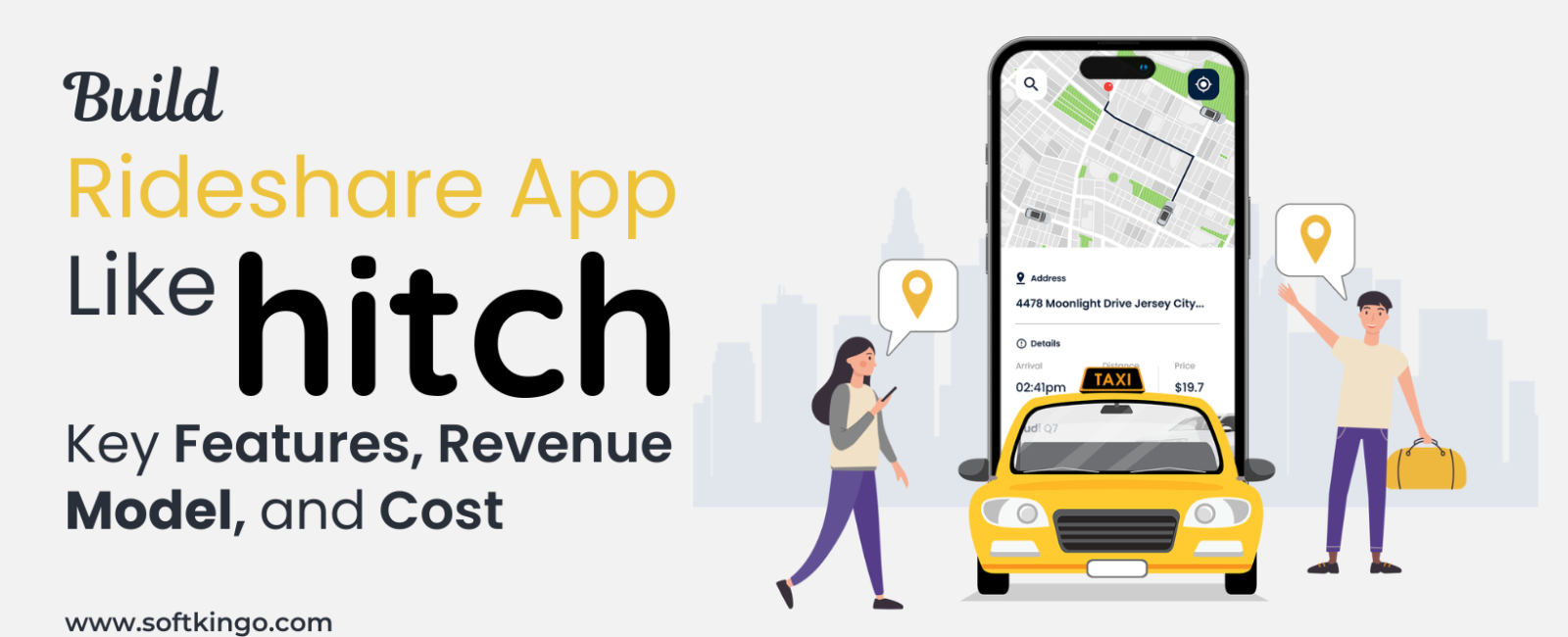 How to Build a Rideshare App Like Hitch: A Step-by-Step Guide